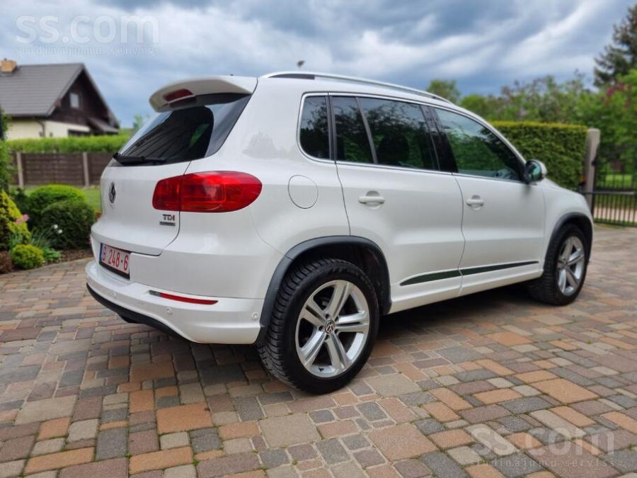 Balts Volkswagen Tiguan 2013 Ogre, ar dzinēja tilpumu 2.00 L un nobraukumu 0 tūkst. km par 9900 €, foto 5 vietnē AUTOMOTO.COM.LV