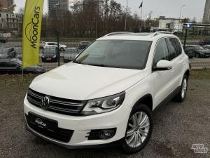 White Volkswagen Tiguan 2013 in Vilnius, with an engine capacity of 2.00 L and mileage of 162 thousand km for 7500 €, photo  on AUTOMOTO.COM.LV