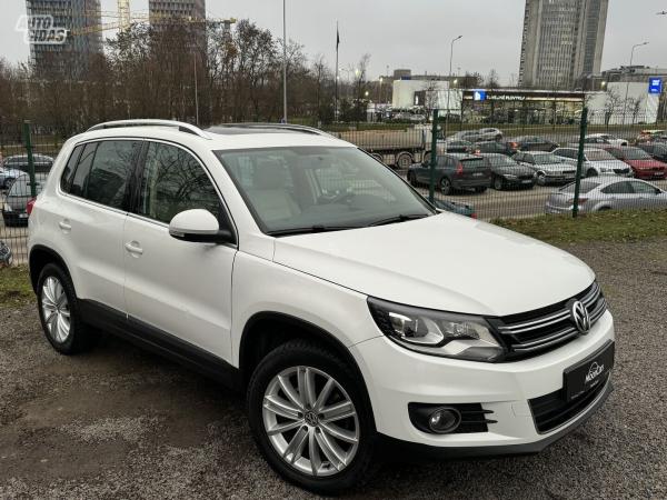 White Volkswagen Tiguan 2013 in Vilnius, with an engine capacity of 2.00 L and mileage of 162 thousand km for 7500 €, photo 4 on AUTOMOTO.COM.LV