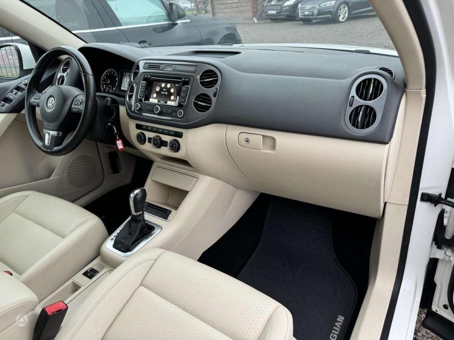 Balts Volkswagen Tiguan 2013 Viļņa, ar dzinēja tilpumu 1.98 L un nobraukumu 162 tūkst. km par 7500 €, foto 15 vietnē AUTOMOTO.COM.LV