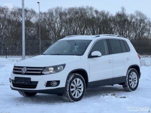 Balts Volkswagen Tiguan 2013 Tauragė, ar dzinēja tilpumu 2.00 L un nobraukumu 271 tūkst. km par 8200 €, foto  vietnē AUTOMOTO.COM.LV