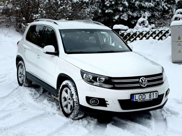 Balts Volkswagen Tiguan 2013 Viļņa, ar dzinēja tilpumu 2.00 L un nobraukumu 291 tūkst. km par 6900 €, foto 1 vietnē AUTOMOTO.COM.LV