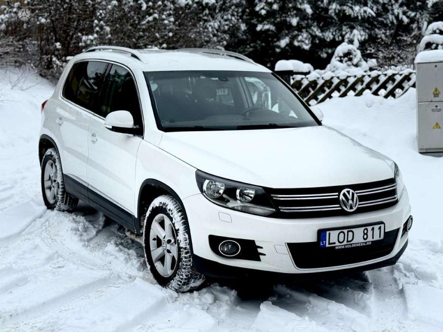 Balts Volkswagen Tiguan 2013 Viļņa, ar dzinēja tilpumu 2.00 L un nobraukumu 291 tūkst. km par 6900 €, foto 1 vietnē AUTOMOTO.COM.LV
