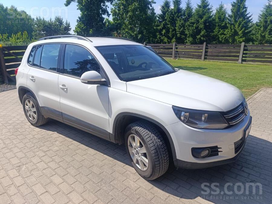 Balts Volkswagen Tiguan 2013 Tukums, ar dzinēja tilpumu 1.40 L un nobraukumu 255 tūkst. km par 6500 €, foto 1 vietnē AUTOMOTO.COM.LV