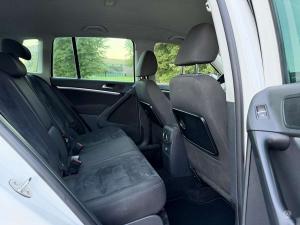 White Volkswagen Tiguan 2013 in Kaunas, with an engine capacity of 1.97 L and mileage of 323 thousand km for 7950 €, photo 16 on AUTOMOTO.COM.LV