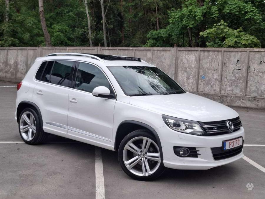 Balts Volkswagen Tiguan 2013 Viļņa, ar dzinēja tilpumu 1.97 L un nobraukumu 244 tūkst. km par 9700 €, foto 1 vietnē AUTOMOTO.COM.LV