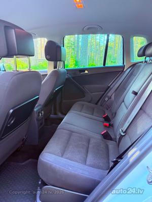 White Volkswagen Tiguan 2014 in Tallinn, with an engine capacity of 1.40 L and mileage of 165 thousand km for 9900 €, photo 11 on AUTOMOTO.COM.LV