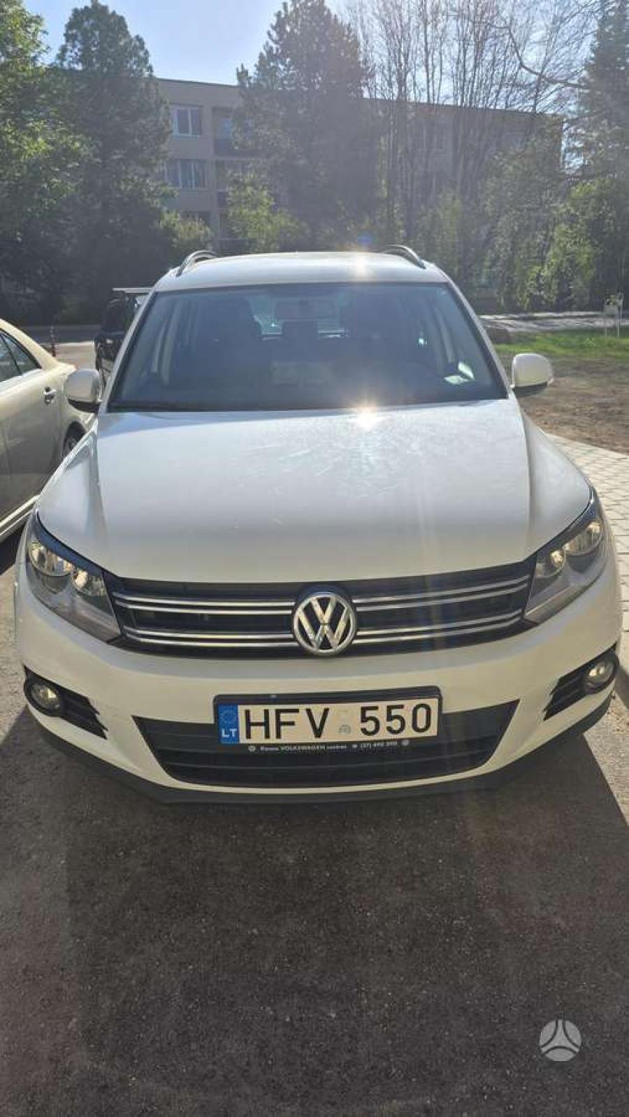 Balts Volkswagen Tiguan 2014 Kauņa, ar dzinēja tilpumu 1.97 L un nobraukumu 164 tūkst. km par 9650 €, foto 3 vietnē AUTOMOTO.COM.LV