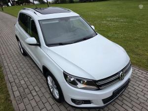 White Volkswagen Tiguan 2014 in Telschi, with an engine capacity of 1.39 L and mileage of 220 thousand km for 9200 €, photo 15 on AUTOMOTO.COM.LV