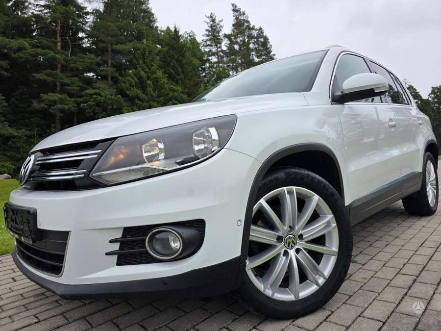 White Volkswagen Tiguan 2014 in Telschi, with an engine capacity of 1.39 L and mileage of 220 thousand km for 9200 €, photo 41 on AUTOMOTO.COM.LV