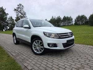 White Volkswagen Tiguan 2014 in Telschi, with an engine capacity of 1.39 L and mileage of 220 thousand km for 9200 €, photo 46 on AUTOMOTO.COM.LV