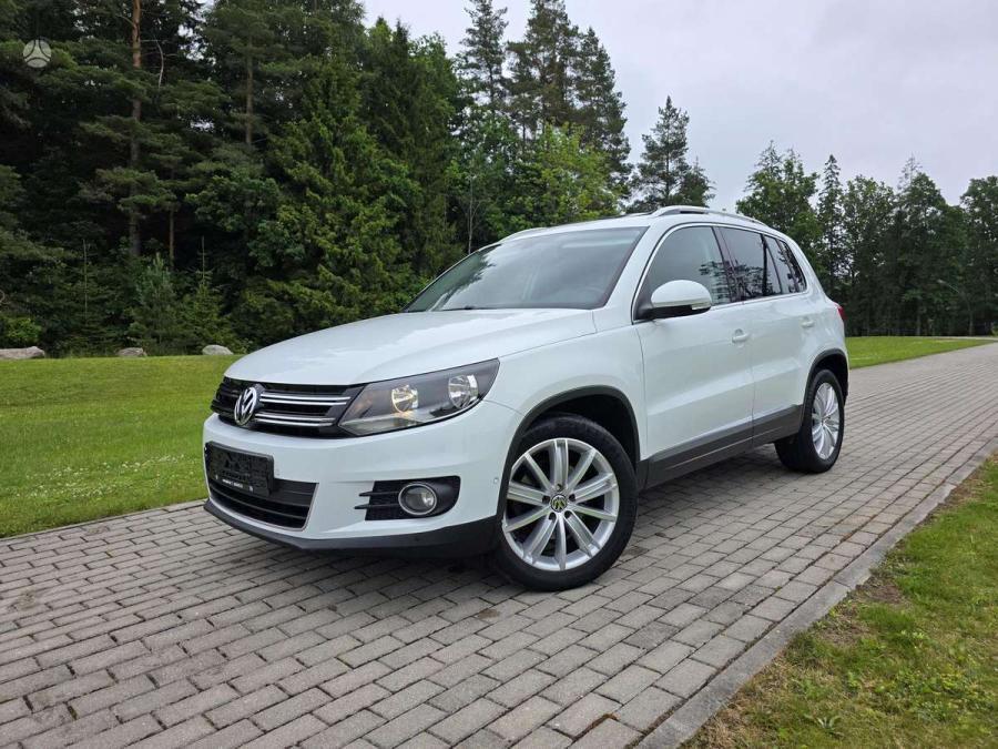 White Volkswagen Tiguan 2014 in Telschi, with an engine capacity of 1.39 L and mileage of 220 thousand km for 9200 €, photo 47 on AUTOMOTO.COM.LV