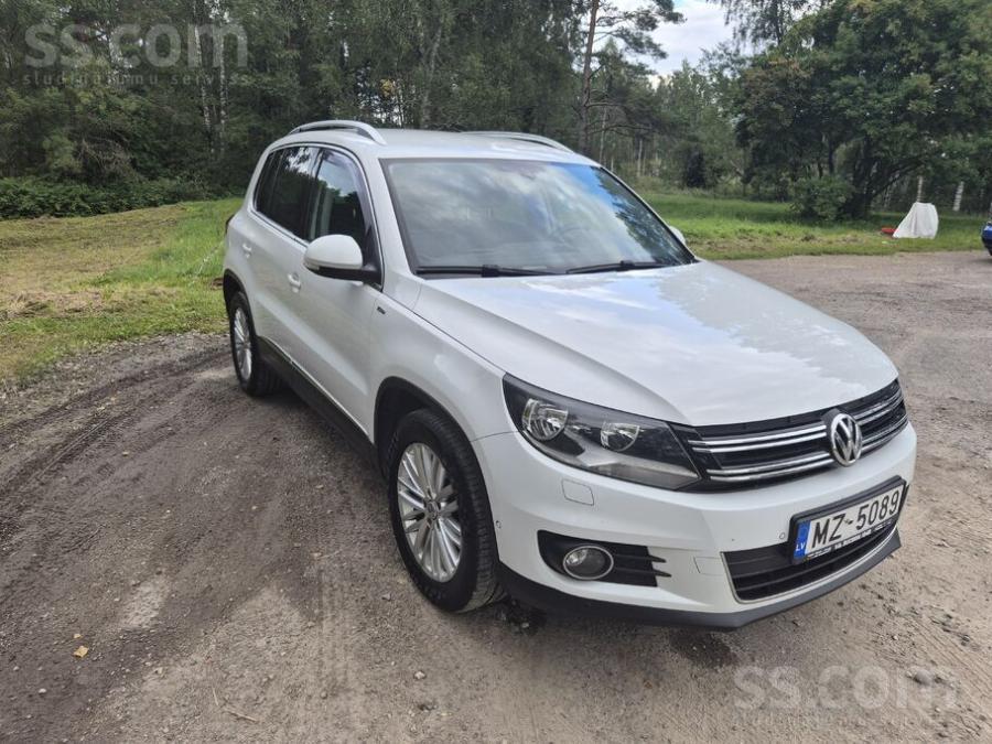 Balts Volkswagen Tiguan 2014 Valmiera, ar dzinēja tilpumu 2.00 L un nobraukumu 223 tūkst. km par 9200 €, foto 3 vietnē AUTOMOTO.COM.LV