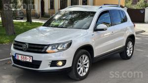 White Volkswagen Tiguan 2015 in Daugavpils, with an engine capacity of 2.00 L and mileage of 191 thousand km for 12500 €, photo  on AUTOMOTO.COM.LV