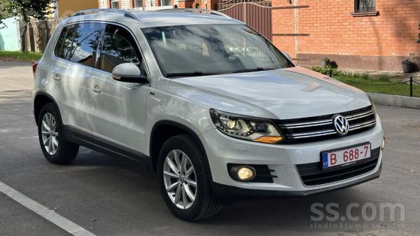 Balts Volkswagen Tiguan 2015 Daugavpils, ar dzinēja tilpumu 2.00 L un nobraukumu 191 tūkst. km par 12500 €, foto 3 vietnē AUTOMOTO.COM.LV