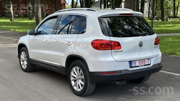 Balts Volkswagen Tiguan 2015 Daugavpils, ar dzinēja tilpumu 2.00 L un nobraukumu 191 tūkst. km par 12500 €, foto 5 vietnē AUTOMOTO.COM.LV