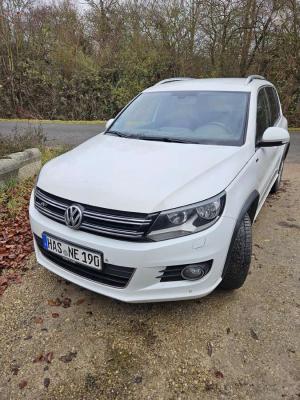 Balts Volkswagen Tiguan 2016 Utena, ar dzinēja tilpumu 2.00 L un nobraukumu 285 tūkst. km par 8599 €, foto  vietnē AUTOMOTO.COM.LV