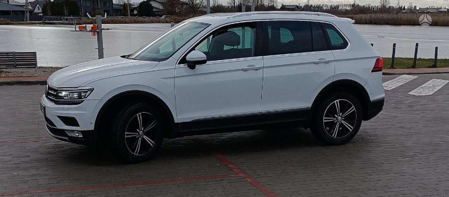 Balts Volkswagen Tiguan 2016 Kauņa, ar dzinēja tilpumu 2.00 L un nobraukumu 163 tūkst. km par 15450 €, foto 3 vietnē AUTOMOTO.COM.LV