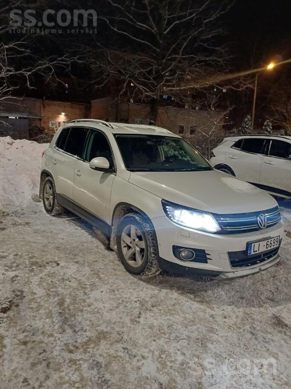 Balts Volkswagen Tiguan 2016 Rīga, ar dzinēja tilpumu 1.40 L un nobraukumu 193 tūkst. km par 8900 €, foto 2 vietnē AUTOMOTO.COM.LV