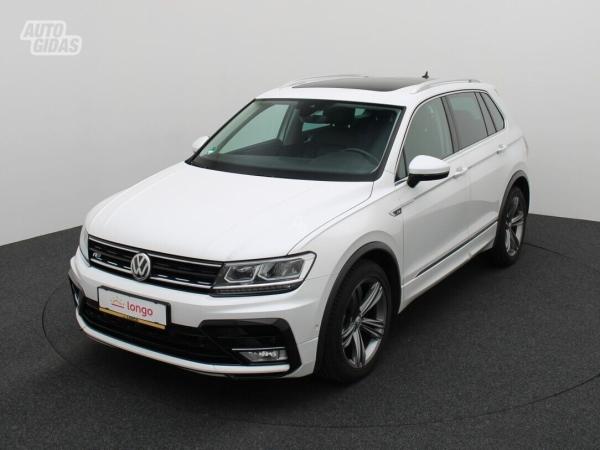White Volkswagen Tiguan 2016 in Vilnius, with an engine capacity of 2.00 L and mileage of 165 thousand km for 18499 €, photo 1 on AUTOMOTO.COM.LV