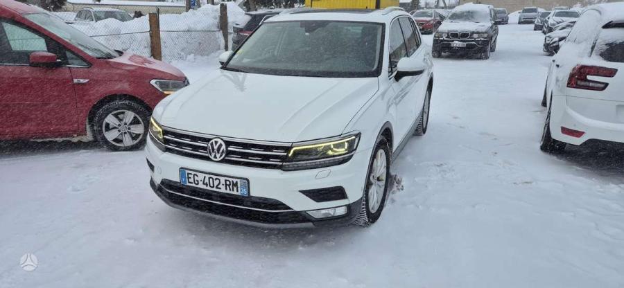 Balts Volkswagen Tiguan 2016 Tauragė, ar dzinēja tilpumu 1.97 L un nobraukumu 300 tūkst. km par 13700 €, foto 1 vietnē AUTOMOTO.COM.LV