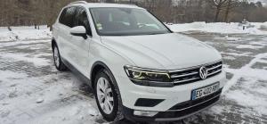 White Volkswagen Tiguan 2016 in Taurage, with an engine capacity of 1.97 L and mileage of 300 thousand km for 13800 €, photo 3 on AUTOMOTO.COM.LV