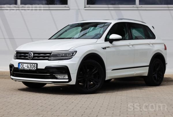 White Volkswagen Tiguan 2016 in Riga, with an engine capacity of 2.00 L and mileage of 0 thousand km for 16995 €, photo 1 on AUTOMOTO.COM.LV