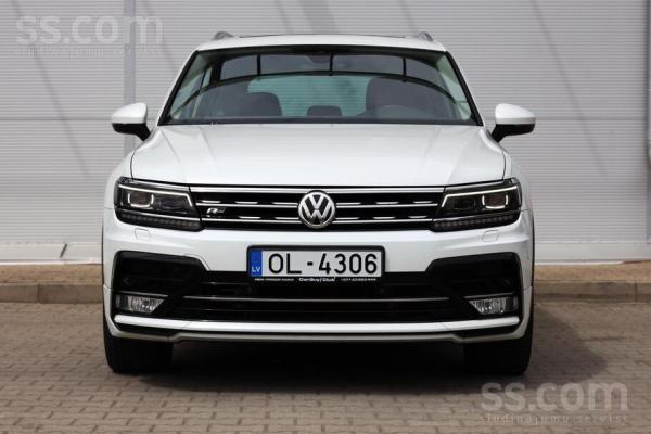 White Volkswagen Tiguan 2016 in Riga, with an engine capacity of 2.00 L and mileage of 0 thousand km for 16995 €, photo 3 on AUTOMOTO.COM.LV