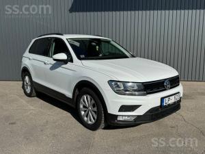 White Volkswagen Tiguan 2016 in Riga, with an engine capacity of 2.00 L and mileage of 208 thousand km for 14000 €, photo  on AUTOMOTO.COM.LV