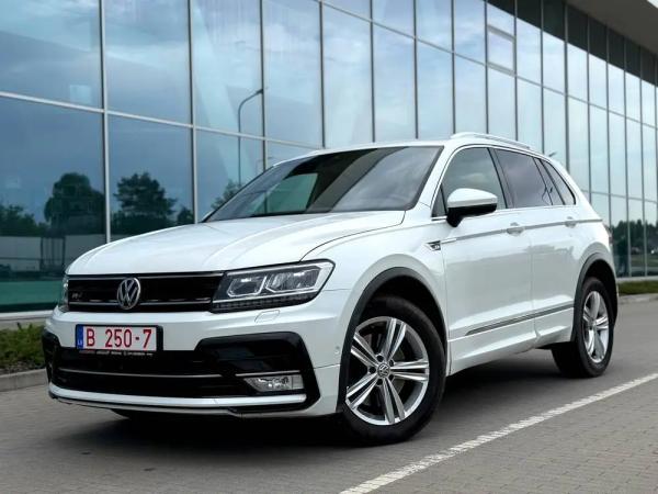 White Volkswagen Tiguan 2016 in Rezekne, with an engine capacity of 2.00 L and mileage of 185 thousand km for 16990 €, photo 2 on AUTOMOTO.COM.LV