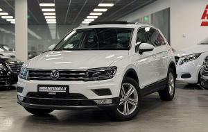White Volkswagen Tiguan 2016 in Klaipeda, with an engine capacity of 1.98 L and mileage of 279 thousand km for 14950 €, photo 13 on AUTOMOTO.COM.LV