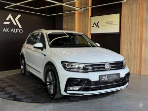 White Volkswagen Tiguan 2016 in Kaunas, with an engine capacity of 1.97 L and mileage of 181 thousand km for 17490 €, photo 4 on AUTOMOTO.COM.LV