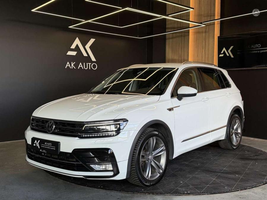 White Volkswagen Tiguan 2016 in Kaunas, with an engine capacity of 1.97 L and mileage of 181 thousand km for 17490 €, photo 7 on AUTOMOTO.COM.LV