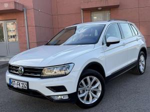 White Volkswagen Tiguan 2016 in Utena, with an engine capacity of 2.00 L and mileage of 153 thousand km for 14990 €, photo  on AUTOMOTO.COM.LV
