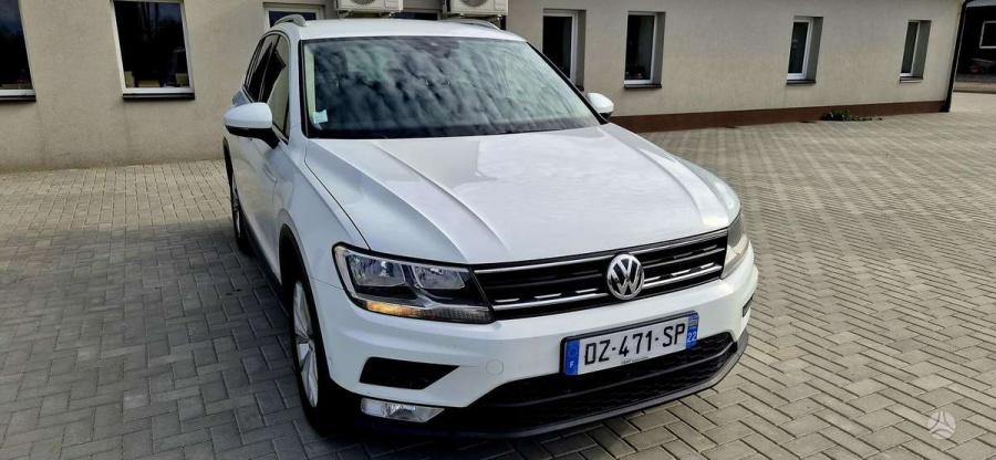 White Volkswagen Tiguan 2016 in Taurage, with an engine capacity of 1.97 L and mileage of 257 thousand km for 11100 €, photo 6 on AUTOMOTO.COM.LV
