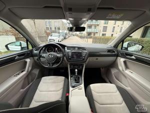 White Volkswagen Tiguan 2017 in Kaunas, with an engine capacity of 2.00 L and mileage of 95 thousand km for 24459 €, photo 12 on AUTOMOTO.COM.LV