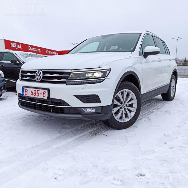 Balts Volkswagen Tiguan 2017 Daugavpils, ar dzinēja tilpumu 2.00 L un nobraukumu 0 tūkst. km par 18600 €, foto 1 vietnē AUTOMOTO.COM.LV