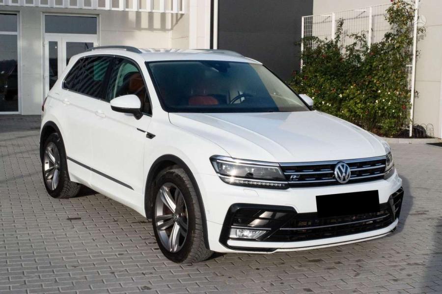 Balts Volkswagen Tiguan 2017 Viļņa, ar dzinēja tilpumu 1.40 L un nobraukumu 155 tūkst. km par 17000 €, foto 1 vietnē AUTOMOTO.COM.LV