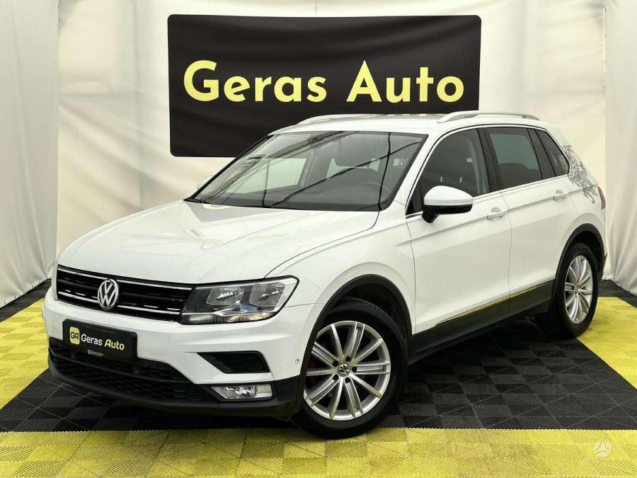 Balts Volkswagen Tiguan 2017 Viļņa, ar dzinēja tilpumu 1.97 L un nobraukumu 252 tūkst. km par 11990 €, foto 1 vietnē AUTOMOTO.COM.LV