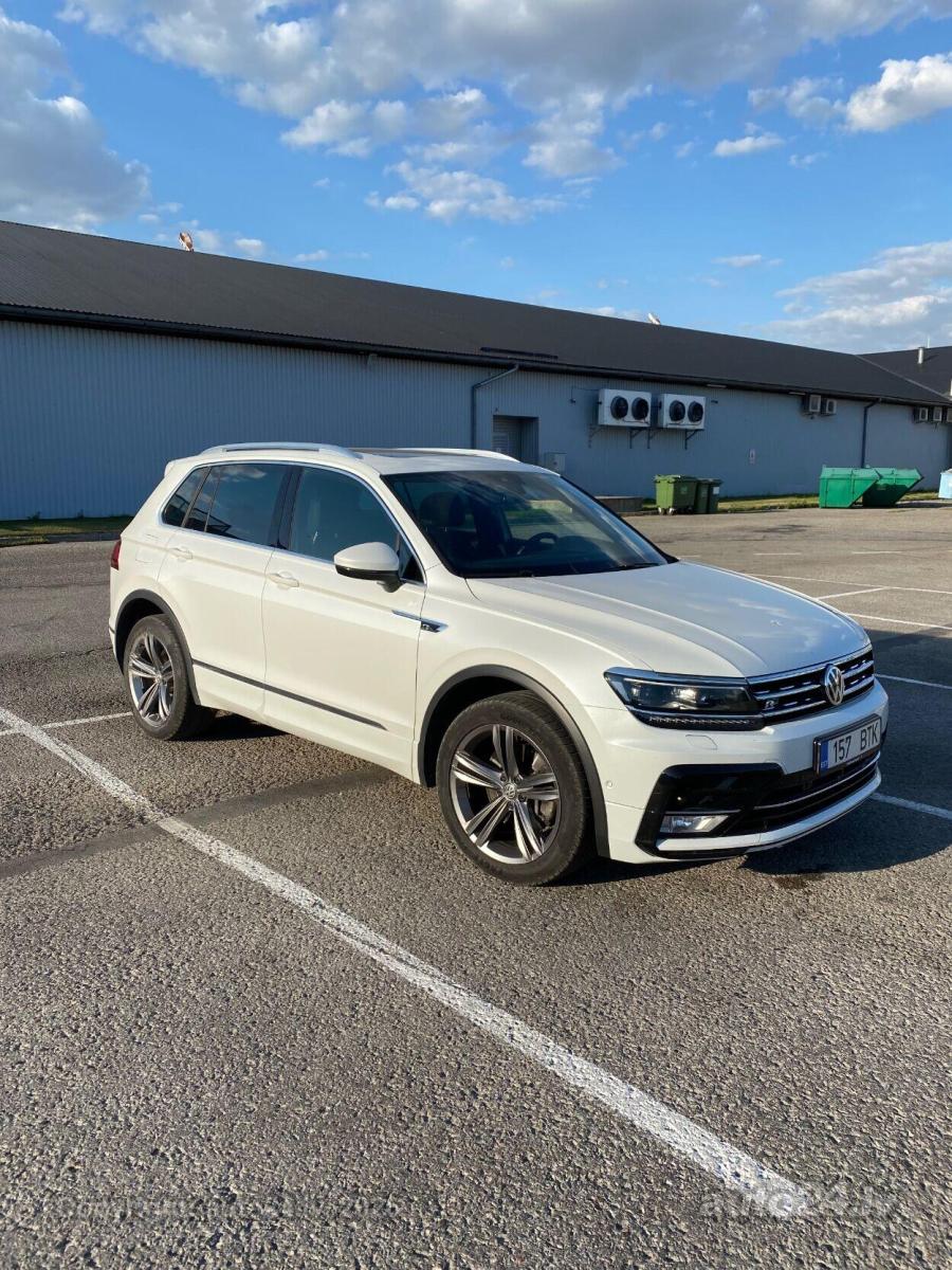 Balts Volkswagen Tiguan 2017 Pērnava, ar dzinēja tilpumu 2.00 L un nobraukumu 120 tūkst. km par 18999 €, foto 1 vietnē AUTOMOTO.COM.LV