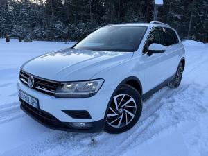 White Volkswagen Tiguan 2017 in Taurage, with an engine capacity of 1.97 L and mileage of 190 thousand km for 13500 €, photo  on AUTOMOTO.COM.LV