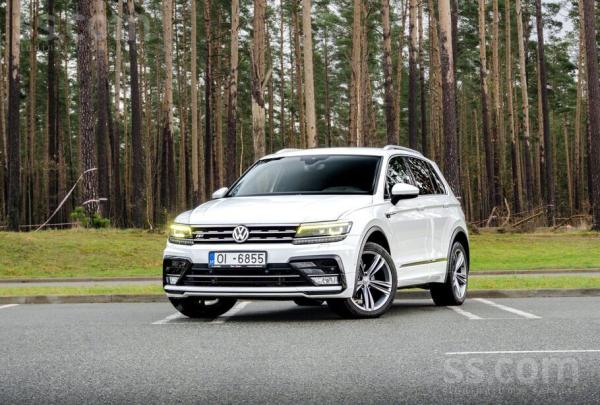 Balts Volkswagen Tiguan 2017 Rīga, ar dzinēja tilpumu 2.00 L un nobraukumu 282 tūkst. km par 17490 €, foto  vietnē AUTOMOTO.COM.LV