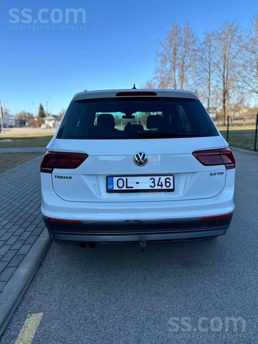 Balts Volkswagen Tiguan 2017 Jēkabpils, ar dzinēja tilpumu 2.00 L un nobraukumu 324 tūkst. km par 13000 €, foto 8 vietnē AUTOMOTO.COM.LV