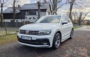 White Volkswagen Tiguan 2017 in Riga, with an engine capacity of 2.00 L and mileage of 88 thousand km for 22000 €, photo  on AUTOMOTO.COM.LV
