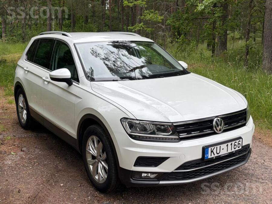 Balts Volkswagen Tiguan 2017 Rīga, ar dzinēja tilpumu 1.40 L un nobraukumu 111 tūkst. km par 16955 €, foto 1 vietnē AUTOMOTO.COM.LV