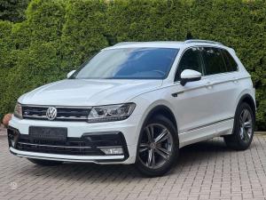 White Volkswagen Tiguan 2017 in Jonava, with an engine capacity of 1.97 L and mileage of 221 thousand km for 16700 €, photo 3 on AUTOMOTO.COM.LV