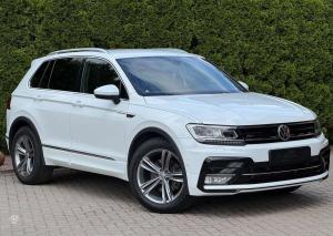 White Volkswagen Tiguan 2017 in Jonava, with an engine capacity of 1.97 L and mileage of 221 thousand km for 16700 €, photo 6 on AUTOMOTO.COM.LV