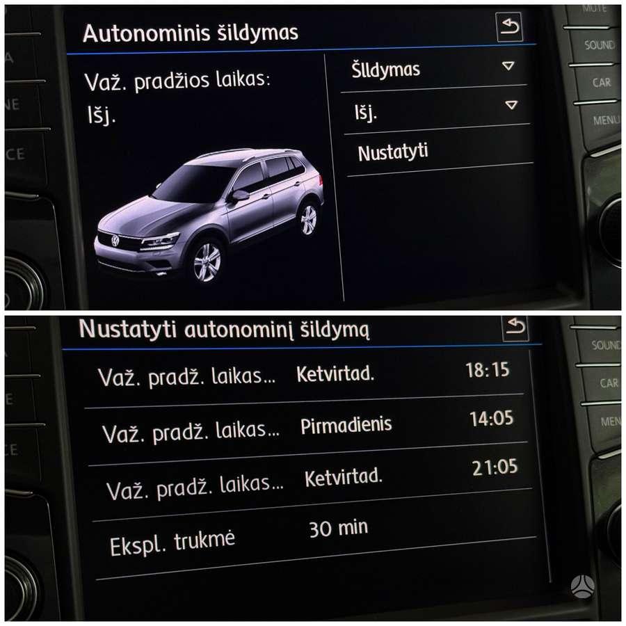 White Volkswagen Tiguan 2017 in Jonava, with an engine capacity of 1.97 L and mileage of 221 thousand km for 16700 €, photo 21 on AUTOMOTO.COM.LV