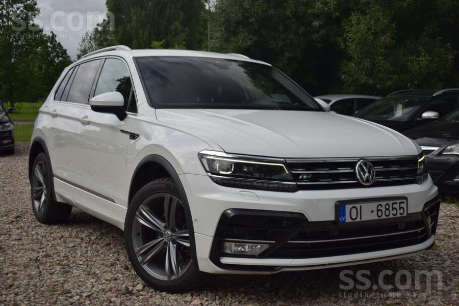 Balts Volkswagen Tiguan 2017 Kuldīga, ar dzinēja tilpumu 2.00 L un nobraukumu 0 tūkst. km par 15550 €, foto 5 vietnē AUTOMOTO.COM.LV