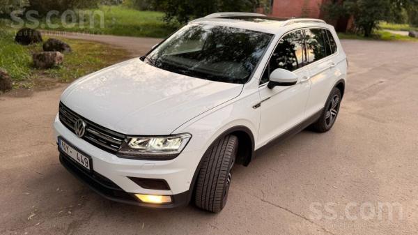 Balts Volkswagen Tiguan 2017 Ogre, ar dzinēja tilpumu 2.00 L un nobraukumu 339 tūkst. km par 13700 €, foto 1 vietnē AUTOMOTO.COM.LV
